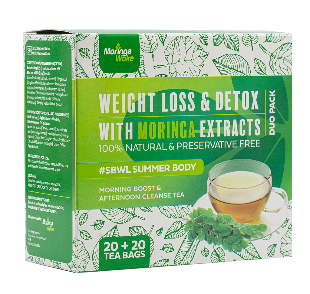 Moringa Woke Weightloss + Detox Tea – Tsa Moringa